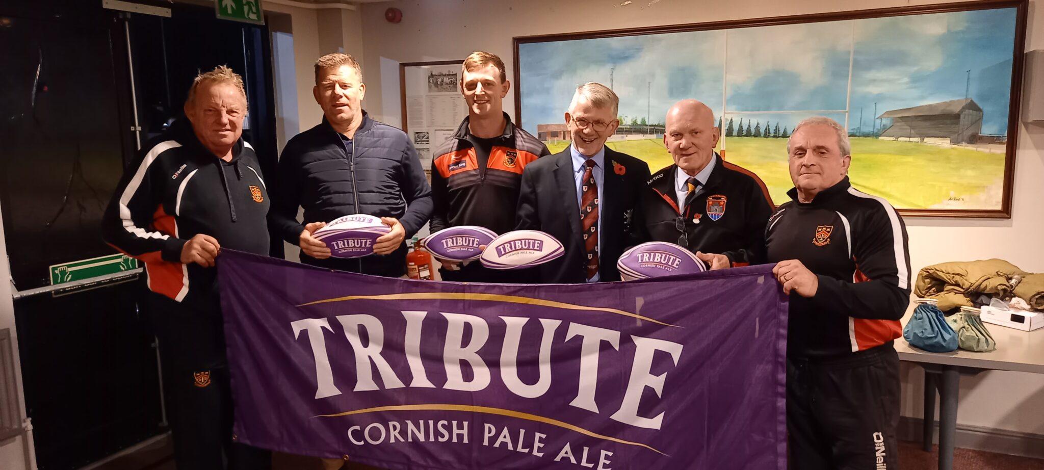 Presentation of Tribute Match and Training Balls to Bridgwater After ...
